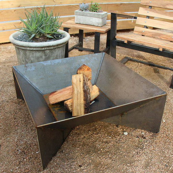 Fin Fire Pit - Bold MFG & Supply