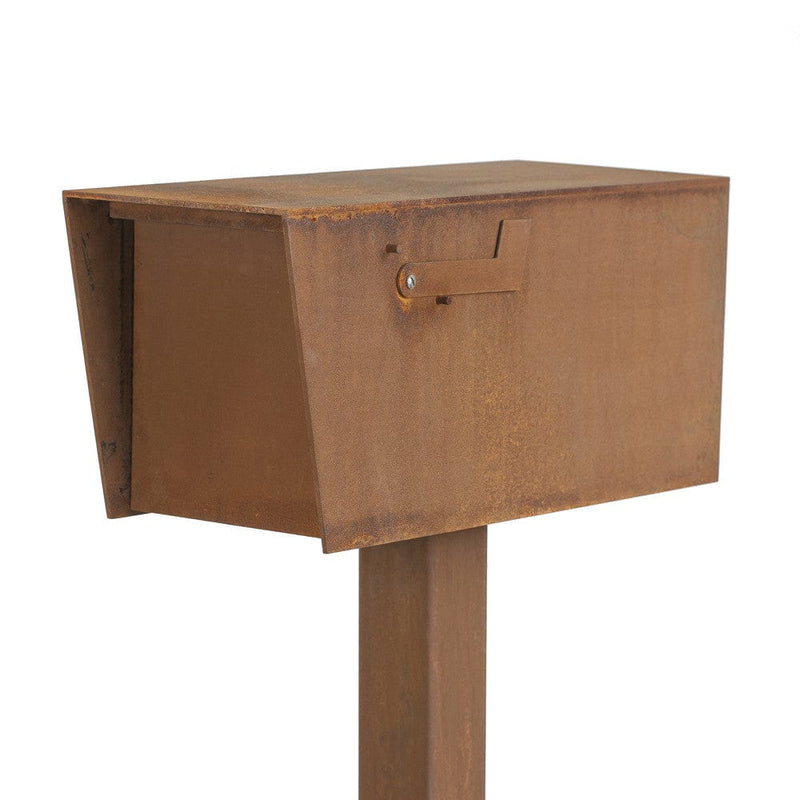 Modern Curbside Mailboxes with Post | Locking, Heavy Duty - Bold MFG ...