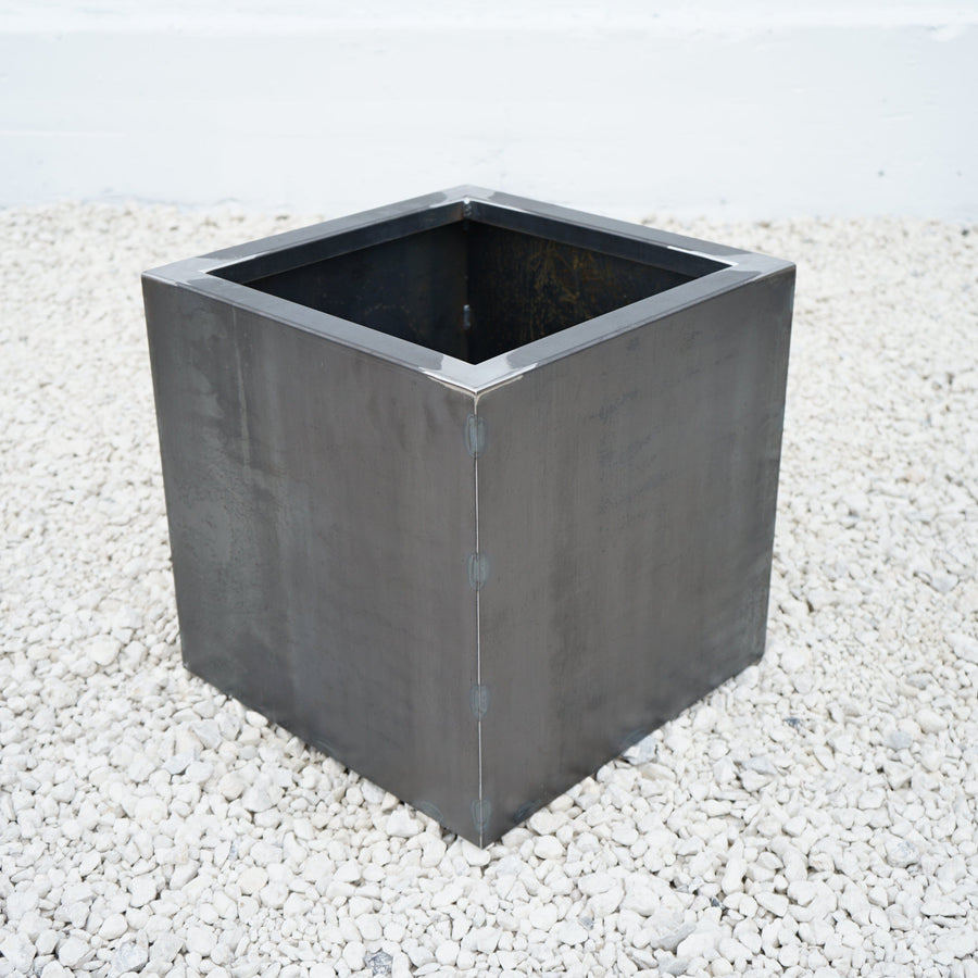 Oakmont Steel Planters - Cube - Bold MFG & Supply
