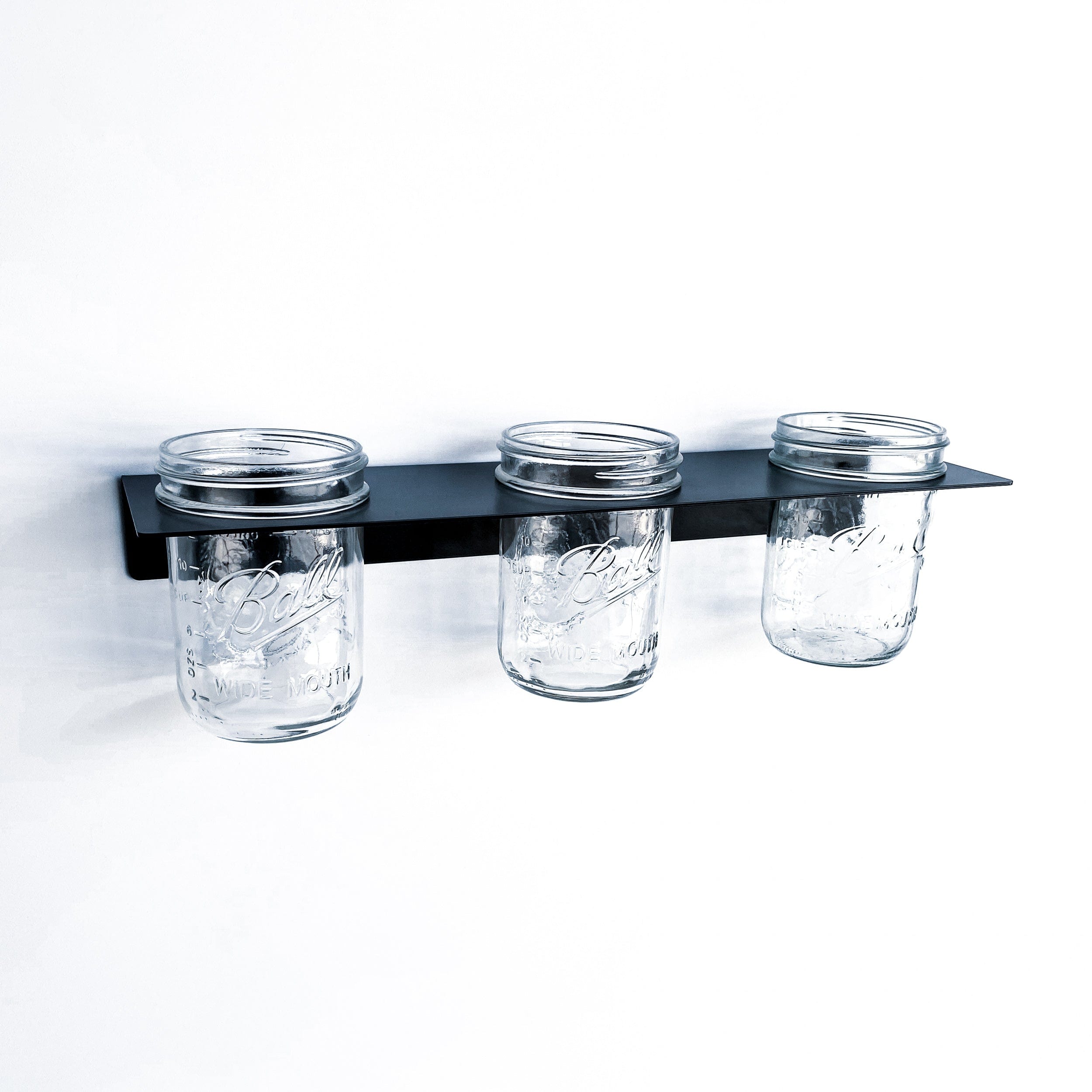 Triple Mason Jar Shelf - Bold MFG & Supply